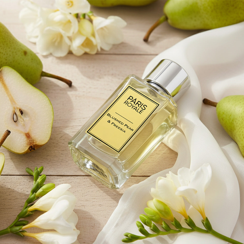 BLUSHED PEAR AND FREESIA by PARIS ROYALE – Temptations Fragrances