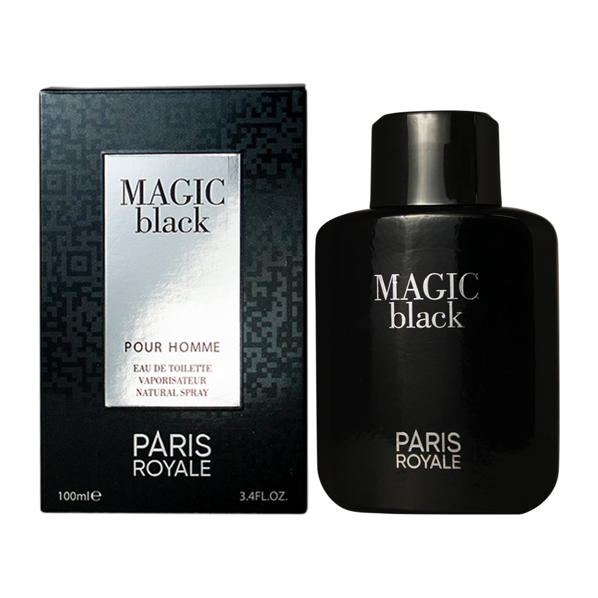MAGIC BLACK MEN by PARIS ROYALE – Temptations Fragrances
